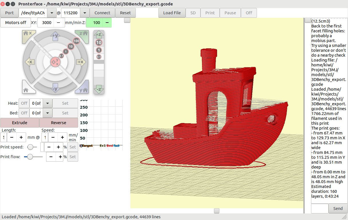 3D Printing Software | XYZ dims