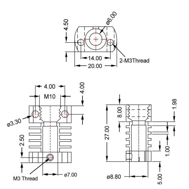 3D Printing: Penta Axis (PAX) / 5 Axis Printing Option – Draft | XYZ dims