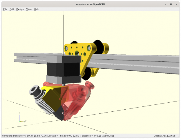 3D Printing: Rotating Tilted Nozzle 4th Axis Option – Draft | XYZ dims