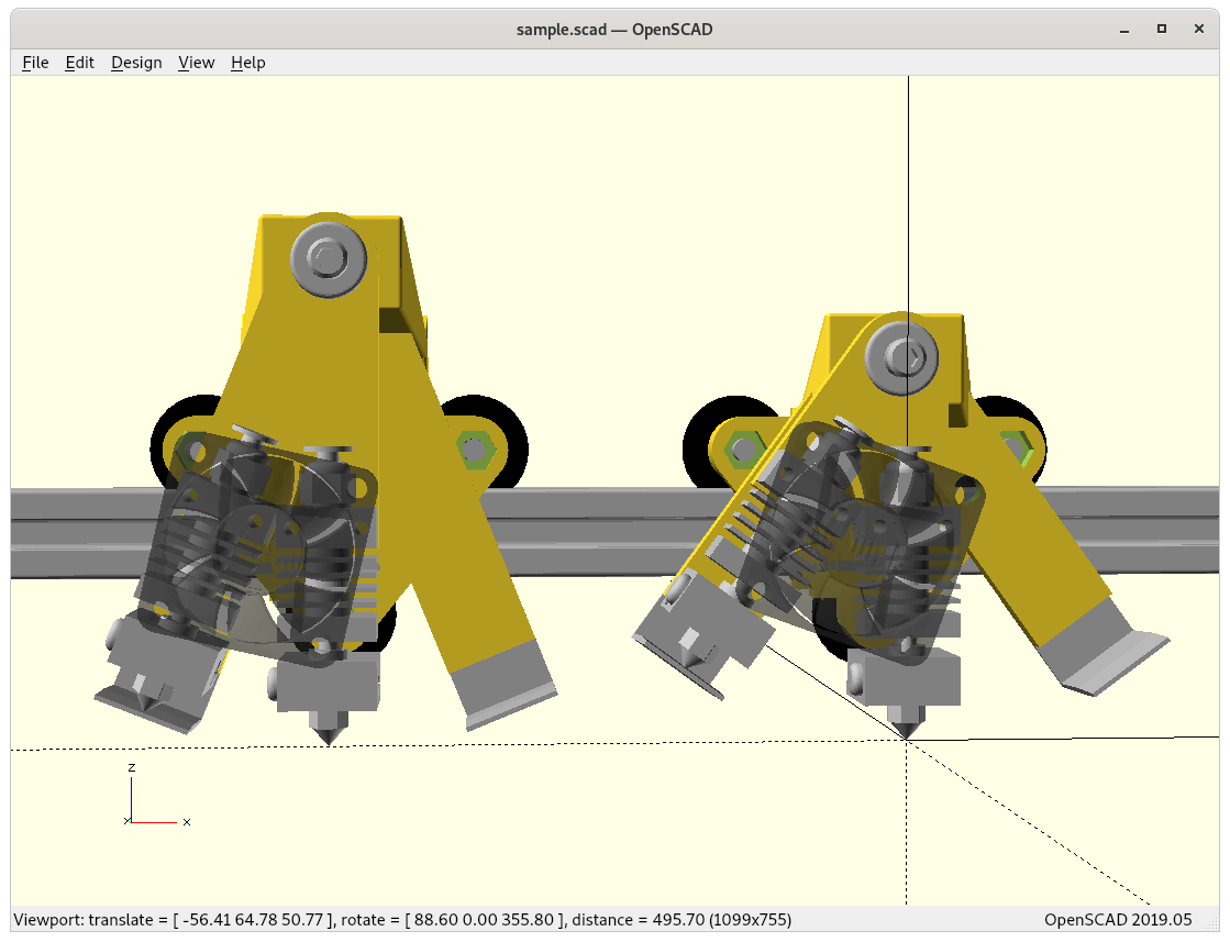 3D Printing: Multiple Switching Extrusions (MSE) – Draft | XYZ dims