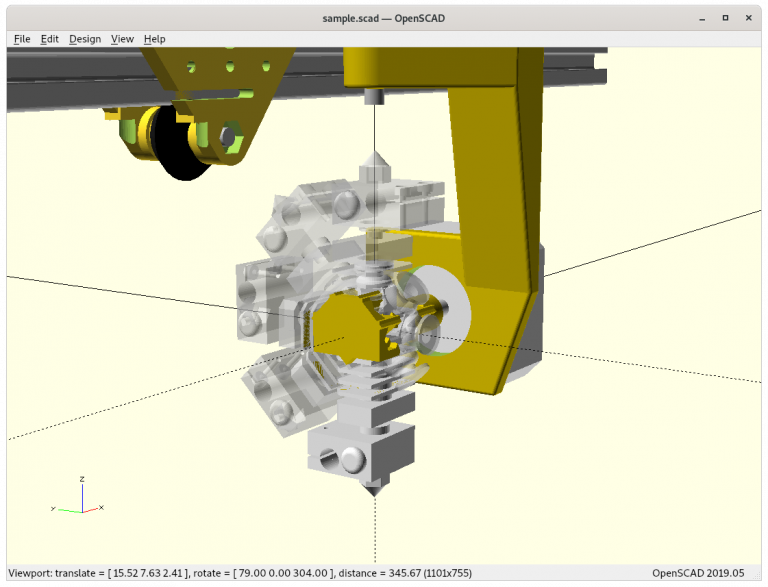3D Printing: Penta Axis (PAX) / 5 Axis Printing Option – Draft | XYZ dims