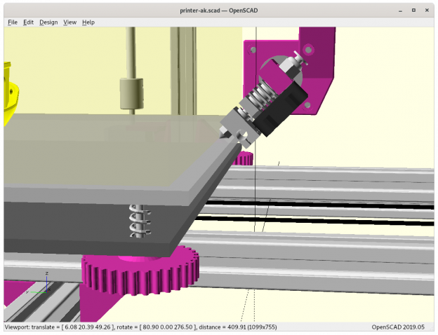 3D Printing: Penta Axis (PAX) / 5 Axis Printing Option – Draft | XYZ dims