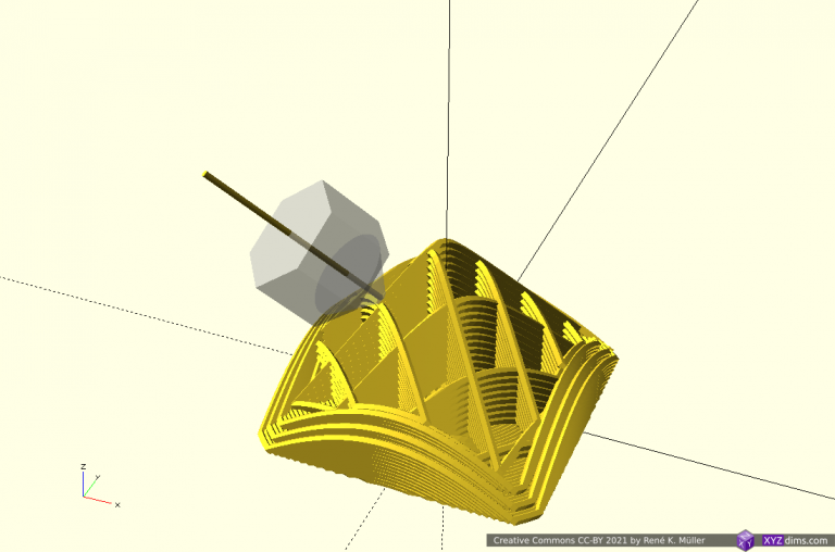 3d Printing Non Planar Slicing With Planar Slicer Xyz Dims