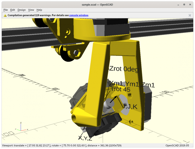 3D Printing: Penta Axis (PAX) / 5 Axis Printing Option – Draft | XYZ dims