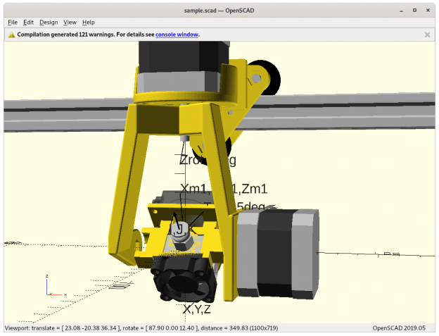 3D Printing: Penta Axis (PAX) / 5 Axis Printing Option – Draft | XYZ dims