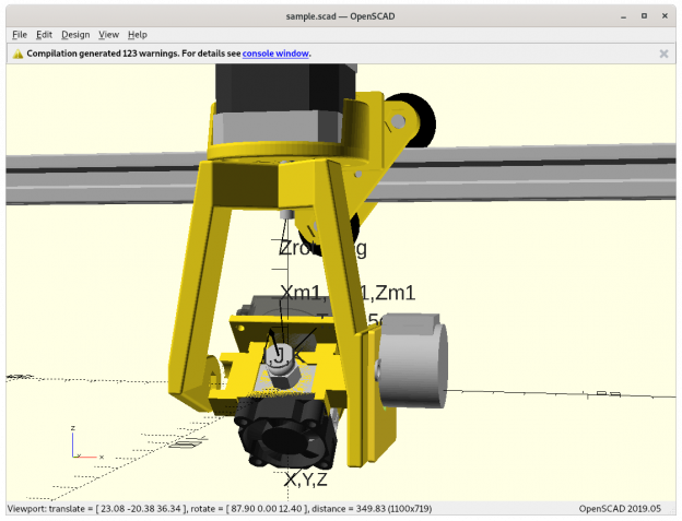 3D Printing: Penta Axis (PAX) / 5 Axis Printing Option – Draft | XYZ dims