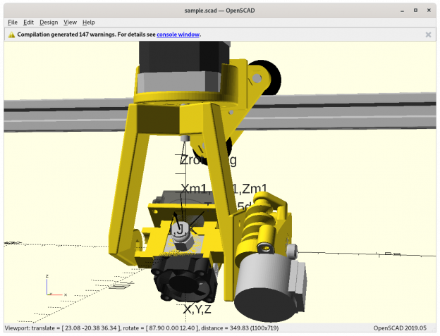 3D Printing: Penta Axis (PAX) / 5 Axis Printing Option – Draft | XYZ dims