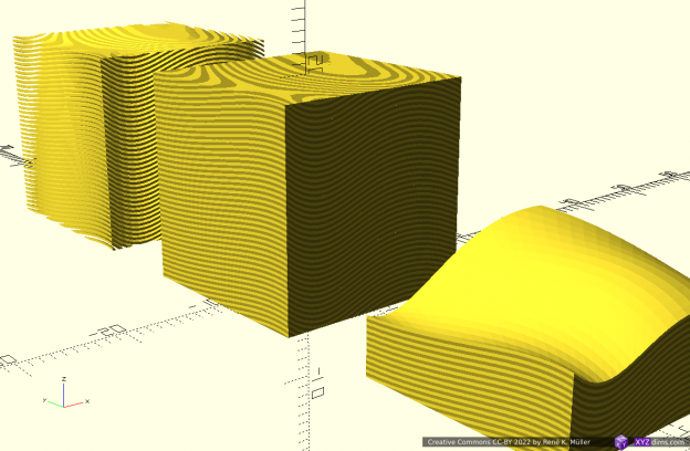 3d Printing Slicing With Non Planar Geometries Xyz Dims