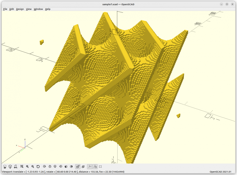 3D Printing: Parametric Generative 3D Infill Geometries | XYZ dims