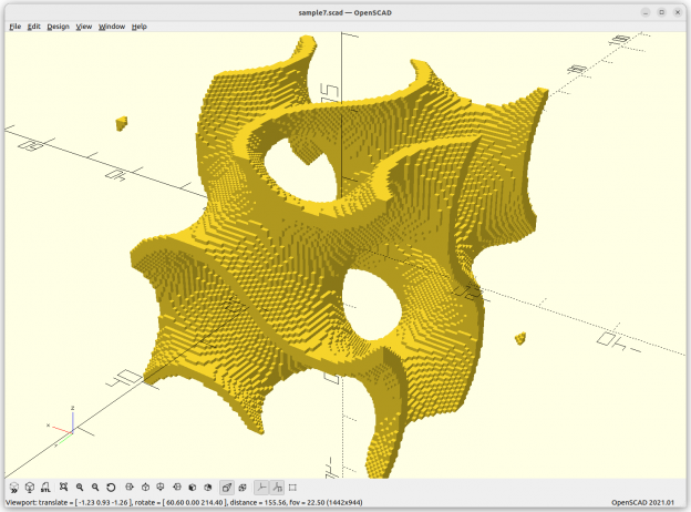 3D Printing: Parametric Generative 3D Infill Geometries | XYZ dims