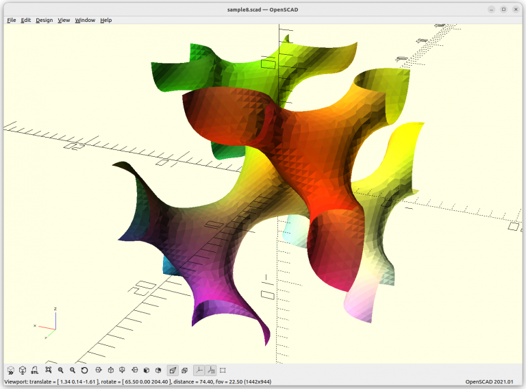 3D Printing: Parametric Generative 3D Infill Geometries | XYZ dims