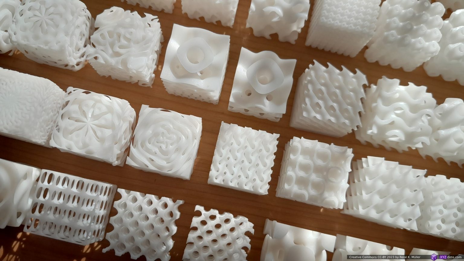 3D Printing: MSLA printing Triply Periodic Minimal Surfaces (TPMS ...