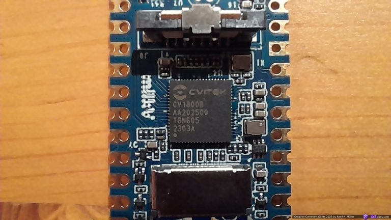 IoT: Milk-V Duo (RISC-V) eSBC running Linux | XYZ dims