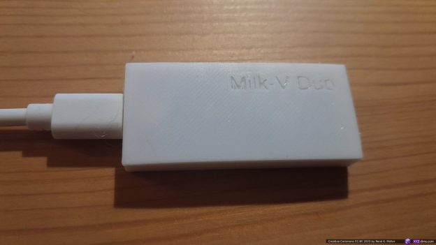 IoT: Milk-V Duo (RISC-V) eSBC running Linux | XYZ dims